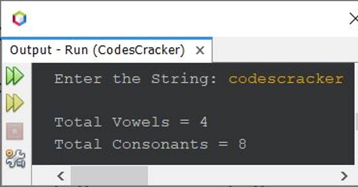 Efficient Java Program To Count Vowels And Consonants In A String Simple Guide For Beginners